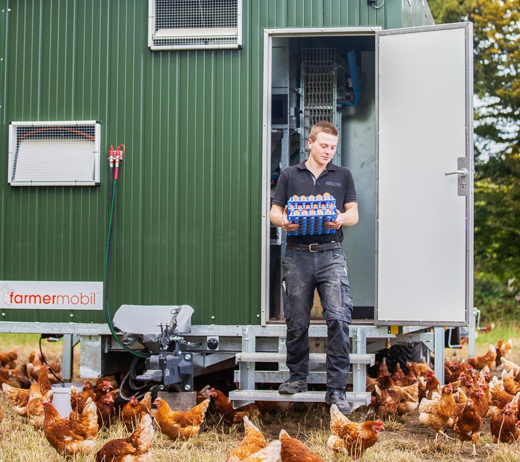 Wie viel Arbeit erfordert ein mobiler Hühnerstall? - farmermobil GmbH