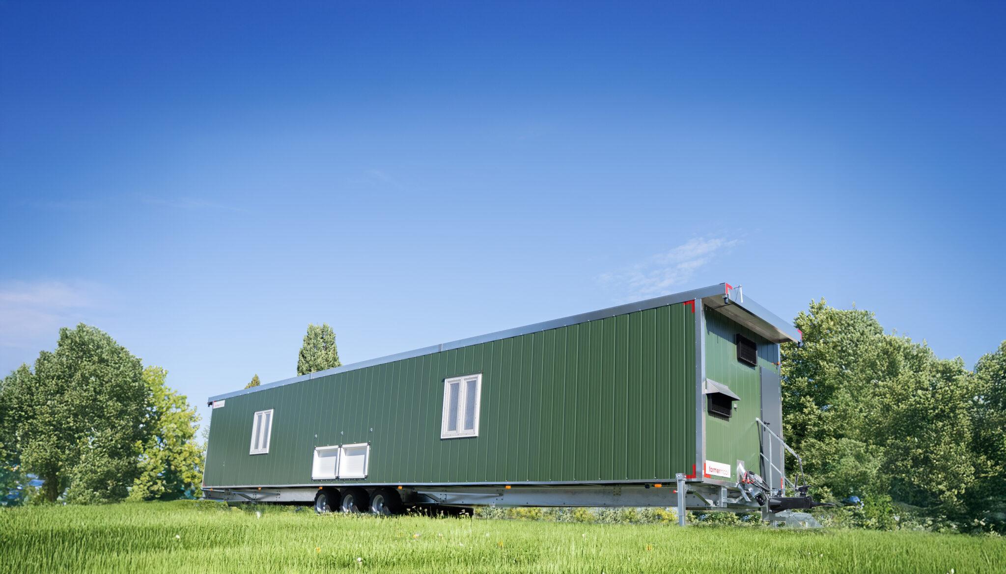 The mobile stable with innovative stable technology